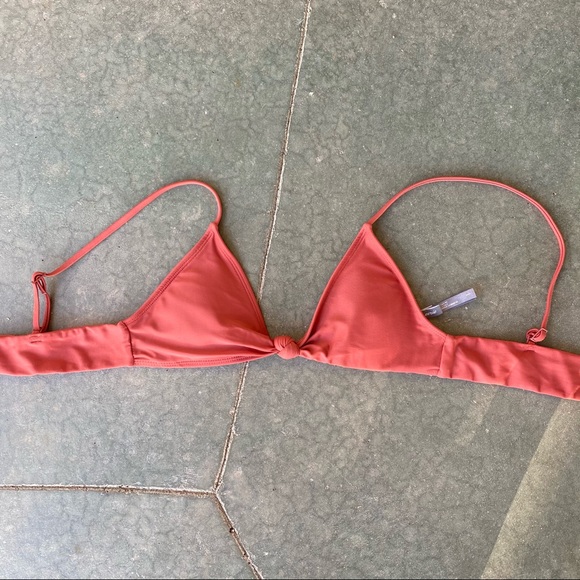 aerie | Swim | Aerie Triangle Knot Bikini Top | Poshmark